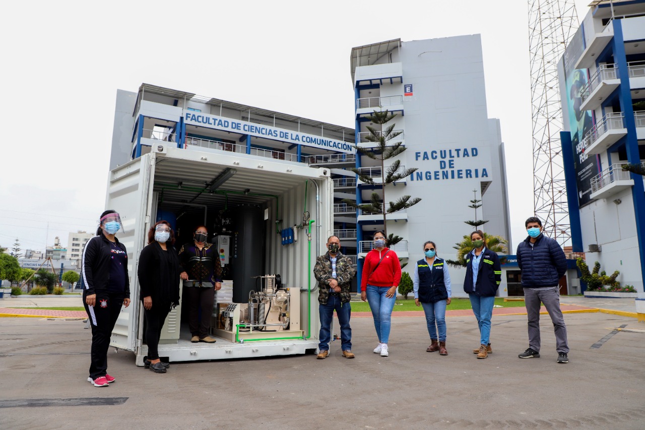 La Universidad César Vallejo (UCV) instala plantas de oxígeno para ...